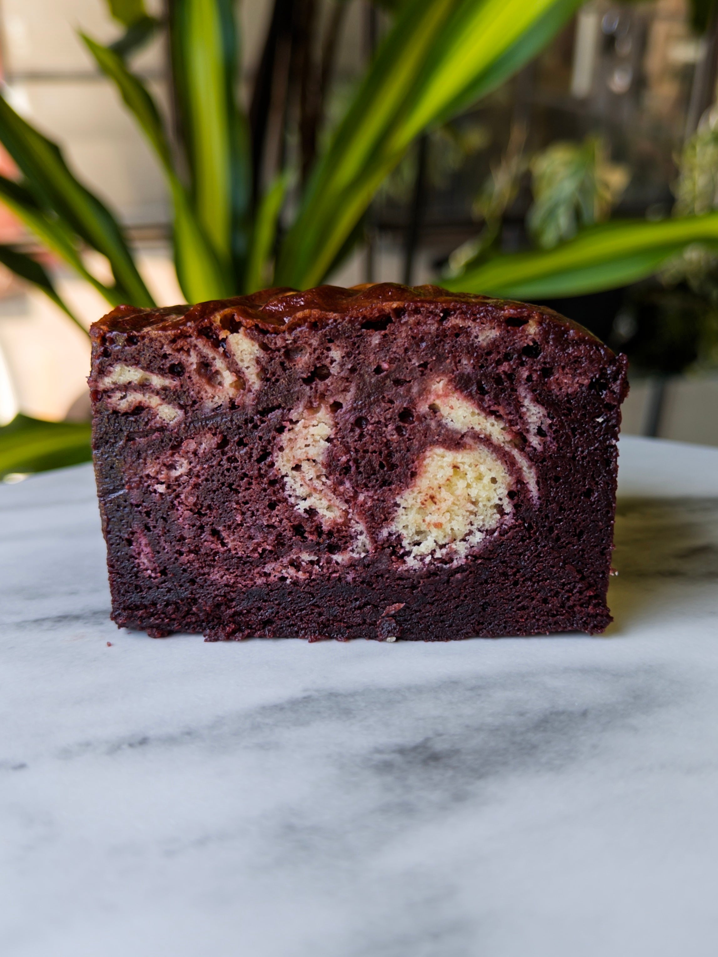 Red Velvet Marble Loaf – Mozart's Patisserie